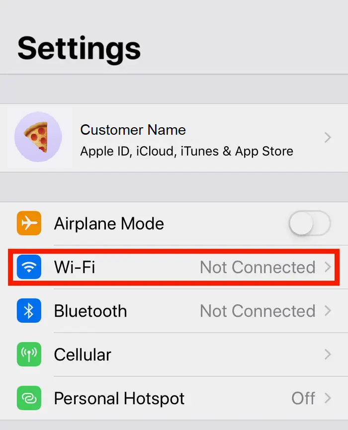 Connect to WiFi on iPhone and iPad - 10MATES